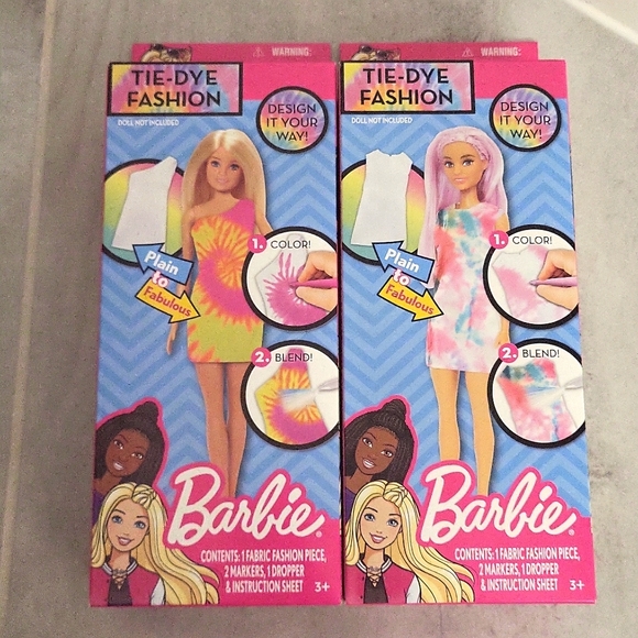 Barbie | Accessories | Barbie Tie Dye Create Your Own Design | Poshmark
